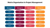 Matrix Organisation In Project Management Presentation