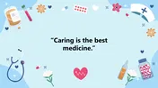 Get Our Cute Medical Background PPT And Canva Template