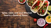 Mexican Food Background Presentation And Google Slides