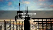 Background For Construction PowerPoint And Canva Templates