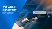 Web Access Management Presentation And Canva Templates