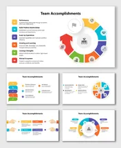 Achieve Teamwork PowerPoint Presentation And Canva Template