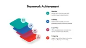 Teamwork Achievement Presentation And Canva Template