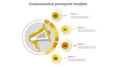 Creative Communication PowerPoint Template for Presentations