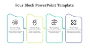 Get Now! Four Block PowerPoint Templates And Google Slides