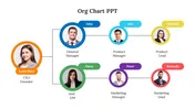 Organizational Chart PowerPoint and Google Slides Themes