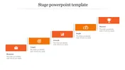 Creative 6 Steps PowerPoint Template Download
