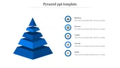 Editable Pyramid PPT Presentation Template and Google Slides