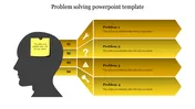 Concise Problem-Solving PPT Template and Google Slides