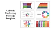 Content Marketing Strategy PPT and Google Slides Templates