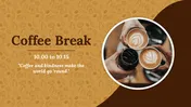 Coffee Break PPT Presentation And Google Slides Template