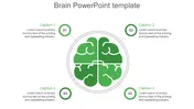 Get Our Human Brain PowerPoint And Google Slides Template