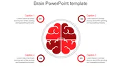 Creative Brain PPT Template Presentation and Google Slides