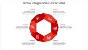 Multicolor 3D Circle Diagram PowerPoint Design Template