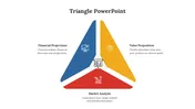 Unlock Triangle PowerPoint And Google Slides Template