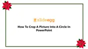 Manual Of How To Crop A Picture Into A Circle In PowerPoint