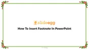 How To Insert Footnote In PowerPoint And Google Slides