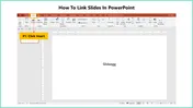 Tips For To Link Slides In PowerPoint Presentation Slide
