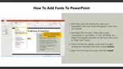 Look Into Steps For How To Add Fonts To PowerPoint