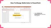 How To Change Bullet Color In PowerPoint Google Slides