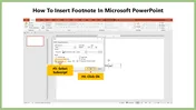 Manual Of How To Insert Footnote In Microsoft PowerPoint