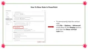 How To Show Ruler In PowerPoint Template Google Slides