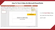 Tutorial Of How To Trim A Video On Microsoft PowerPoints