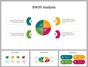 Get our Predesigned SWOT Analysis Template Slide Themes