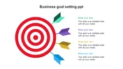 Incredible Goal Setting Slides Template Presentation