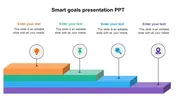 Multinode Smart Goals Presentation PPT-Arrow Model