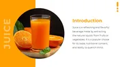 Juice PowerPoint Presentation And Google Slides Themes
