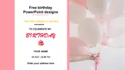 Happy Birthday PowerPoint and Google Slide Templates