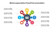 Marvelous Free Template Market Segmentation PowerPoint Slide
