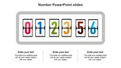 Number PowerPoint Template Free & Google Slides Presentation
