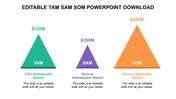 TAM SAM SOM PowerPoint Template and Google Slides