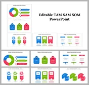 TAM SAM SOM PowerPoint Template and Google Slides