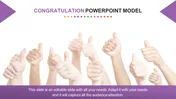 Best Congratulations PowerPoint Template and Google Slides