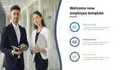 Welcome New Employee PowerPoint Template and Google Slides