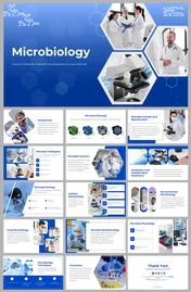 Microbiology PowerPoint Presentation And Canva Templates