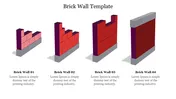 Editable Four Blocker Template Presentation