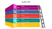 Free Ladder PPT Template for Presentation and Google Slides