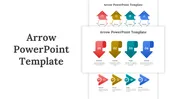 Engaging Arrows PowerPoint Template for Visual Communication