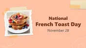 National French Toast Day PPT and Google Slides Themes