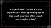 Black Friday PowerPoint Presentation and Google Slides