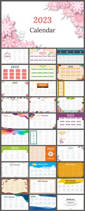 PowerPoint Calendar Template 2022 Free Google Slides