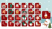 Christmas Advent Calendar PPT and Google Slide Templates
