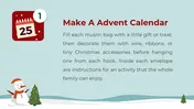 Christmas Advent Calendar PPT and Google Slide Templates