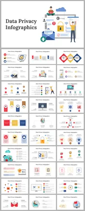 Data Privacy Infographics PPT and Google Slides Templates