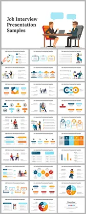 Job Application Flow PPT Presentation and Google Slides