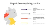 Get This Map Of Germany Infographics PowerPoint Presentation